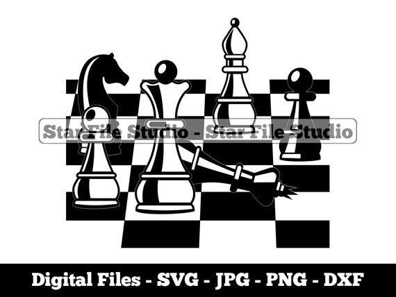 Chess 4 Svg Chess Svg Chess Logo Svg Chess Png Chess Jpg | Etsy