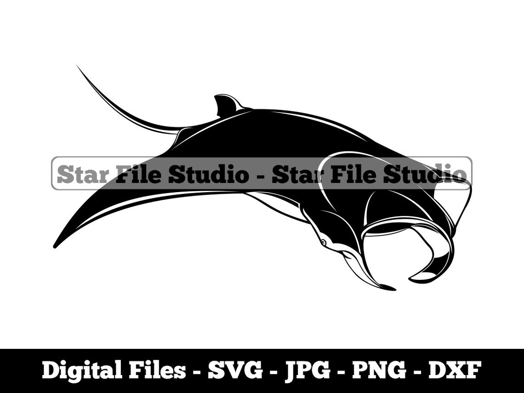 Manta Ray Svg, Ray Svg, Fish Svg, Manta Ray Png, Manta Ray Jpg, Manta ...