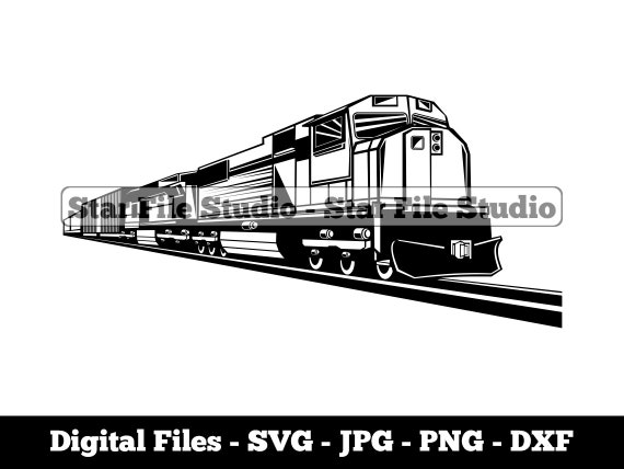 Train 7 Svg Steam Engine Svg Locomotive Svg Train Png - Etsy