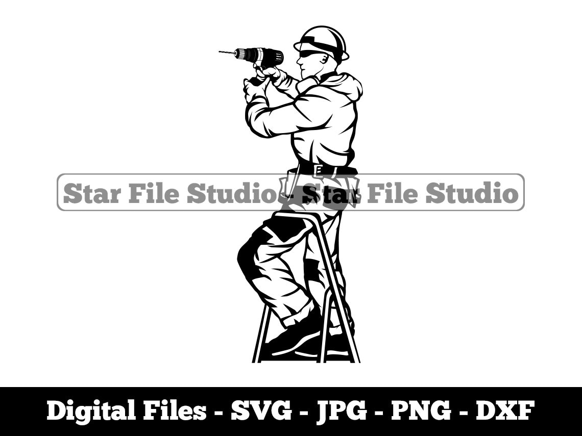 Drywall Contractor #2 Svg, Drywall Svg, Contractor Svg, Construction ...