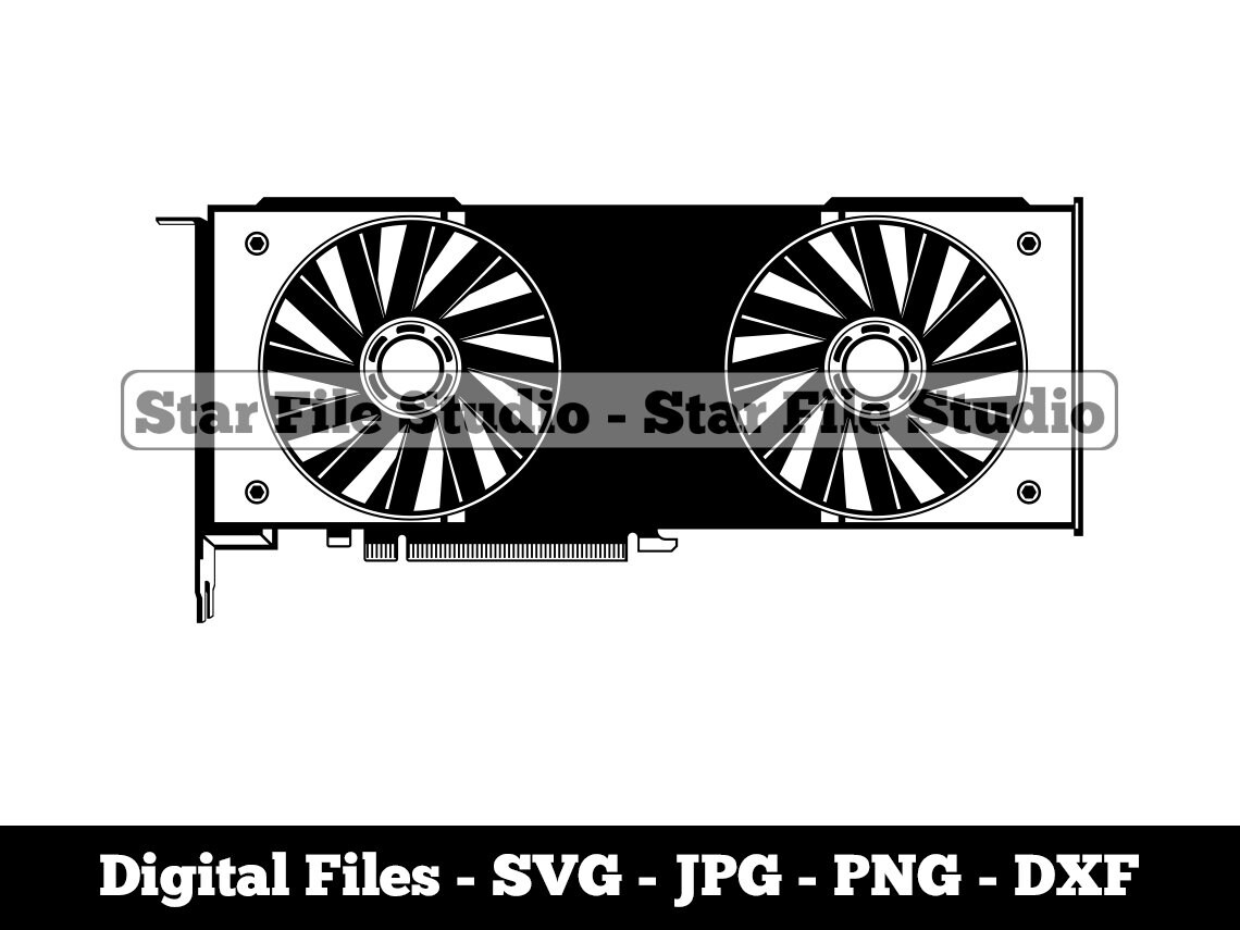Graphics Card Svg, Graphic Card Png, Graphic Card Jpg, Graphic Card Svg ...