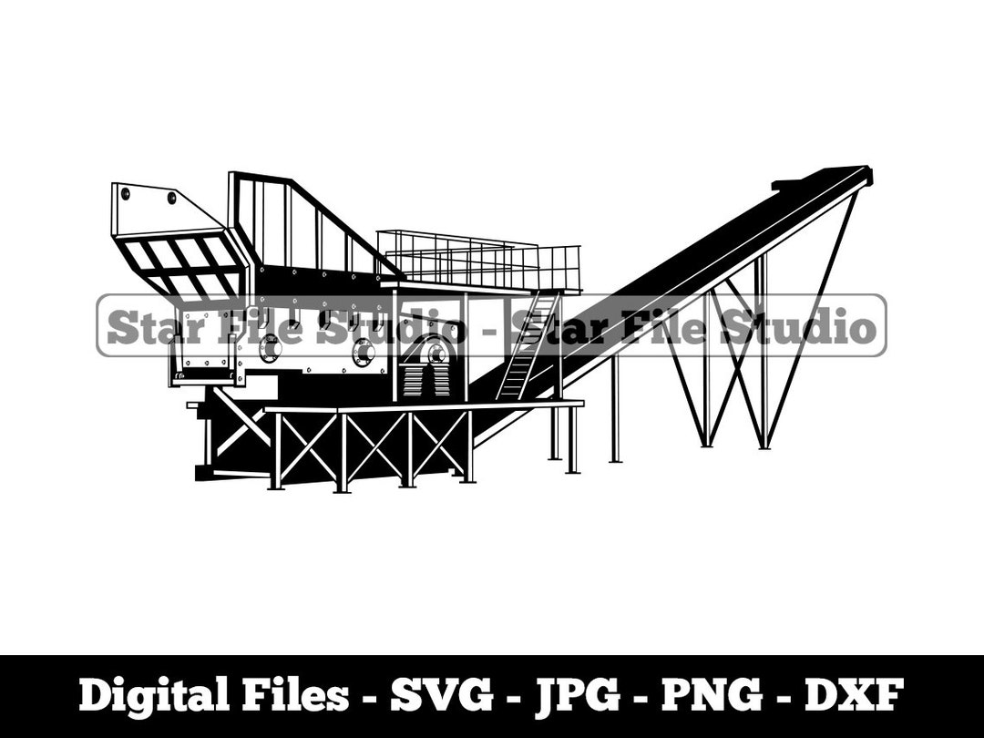Stone Crusher Svg, Crusher Svg, Rock Crusher Svg, Crusher Png, Crusher ...