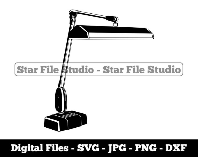 Desk Lamp SVG Bundle, Light Svg, Light Shapes, Svg Files for Cricut ...