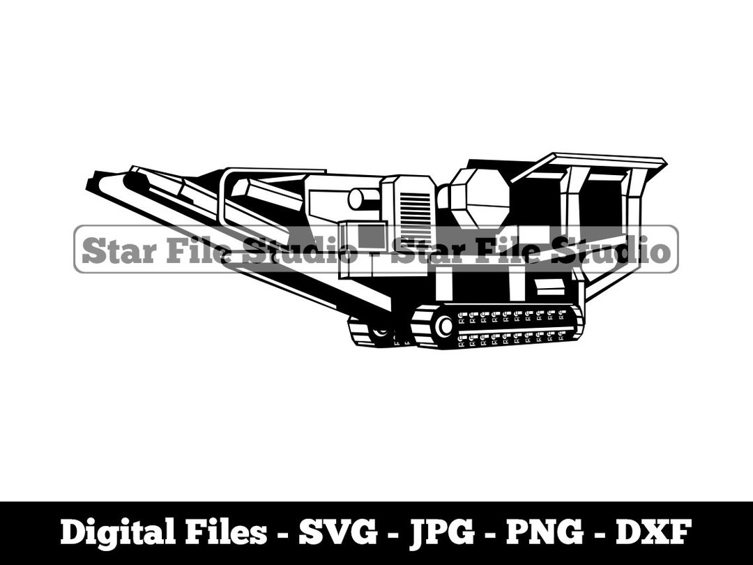 Crusher #2 Svg, Rock Crusher Svg, Stone Crusher Svg, Crusher Png ...