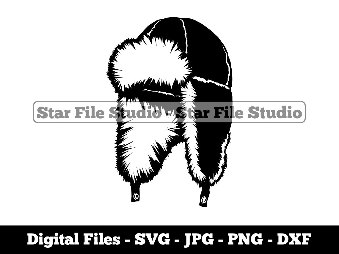 Winter Hat Svg Winter Hat Png Winter Hat Jpg Down Aviator | Etsy