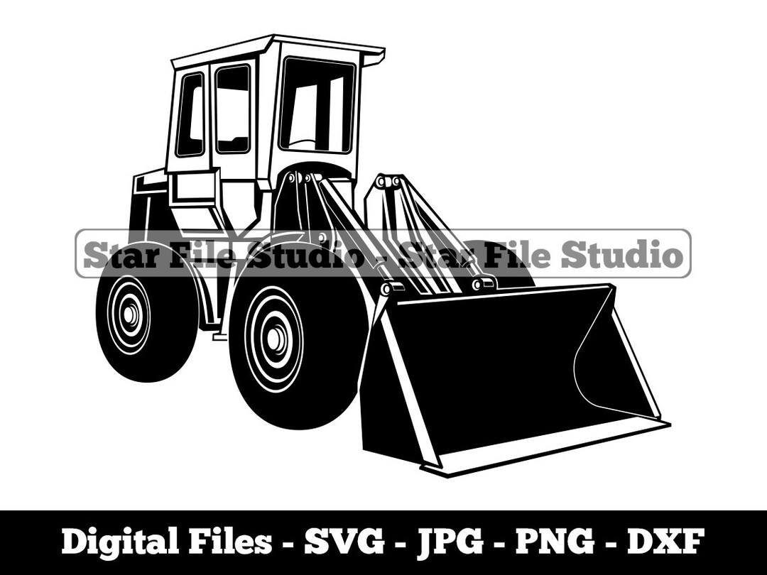 Wheel Loader #3 Svg, Loader Svg, Heavy Equipment Svg, Loader Png ...