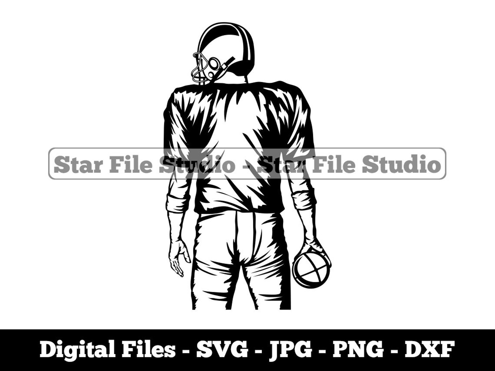 Football Logo Svg Football Svg Fotball Player Svg Football - Etsy
