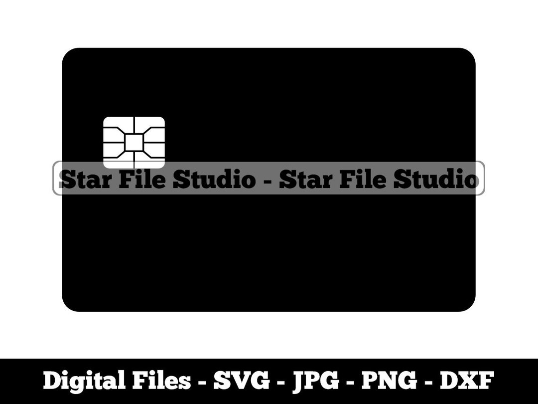 Debit Card Empty Template Svg, Debit Card Svg, Credit Card Svg, Debit ...