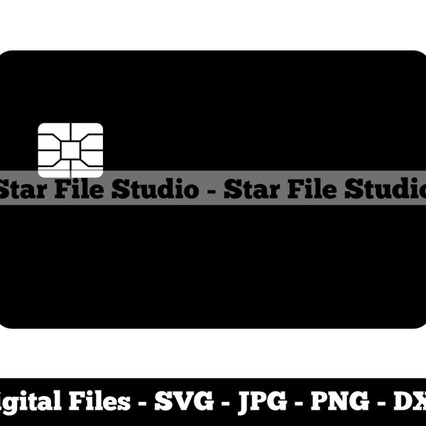 Debit Card Template for Silhouette - Etsy