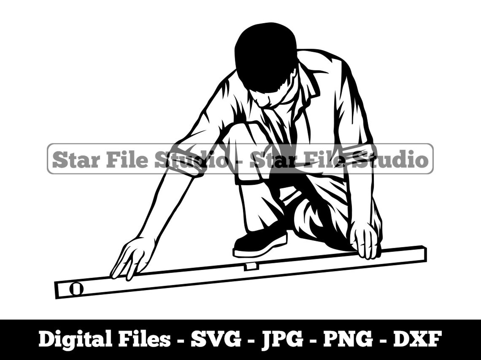 Tile Setter Svg Construction Svg Contactor Svg Tile Setter | Etsy