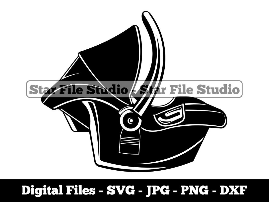 Baby Car Seat Svg, Infant Car Seat Svg, Convertible Car Seat Svg, Baby ...