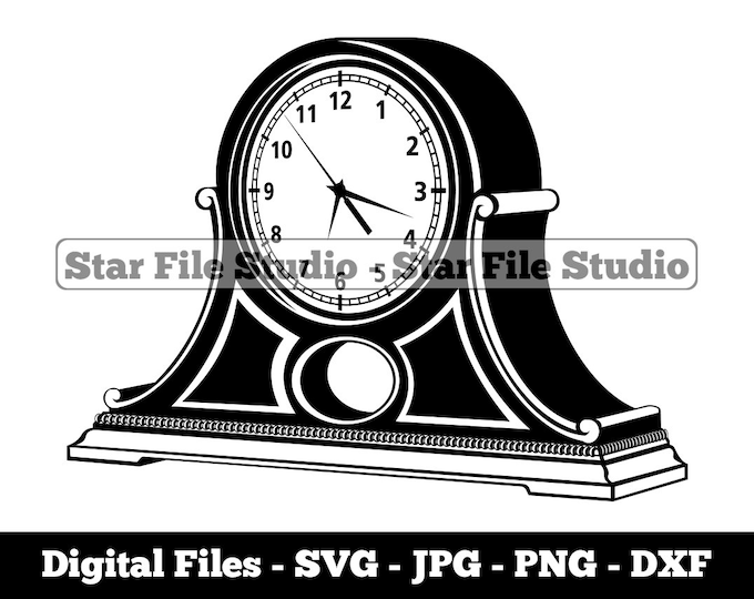 Clock SVG/ Watch SVG/ Time Svg/ Wall Clock Svg/ Clipart/ Cut Files ...