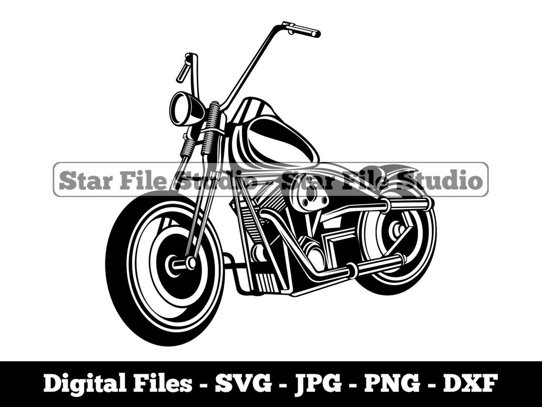 Chopper 5 Svg, Motorcycle Svg, Motorbike Svg, Chopper Png, Chopper Jpg ...