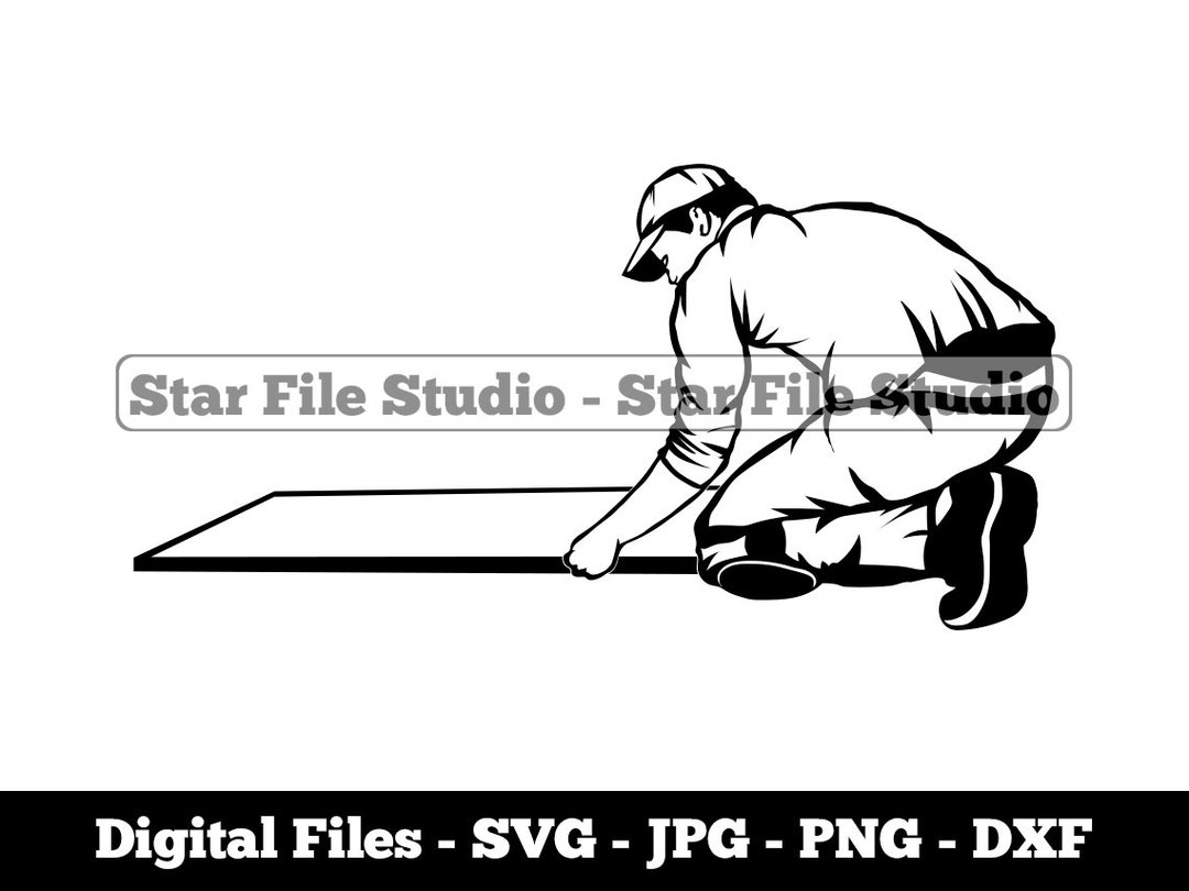 Tile Setter #2 Svg, Construction Svg, Contactor Svg, Tile Setter Png ...