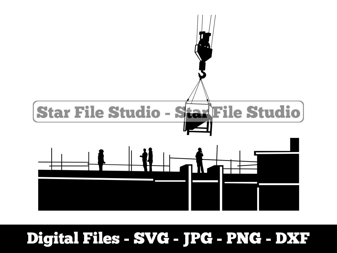Crane Hook Svg Crane Hook Svg Construction Svg Contractor - Etsy