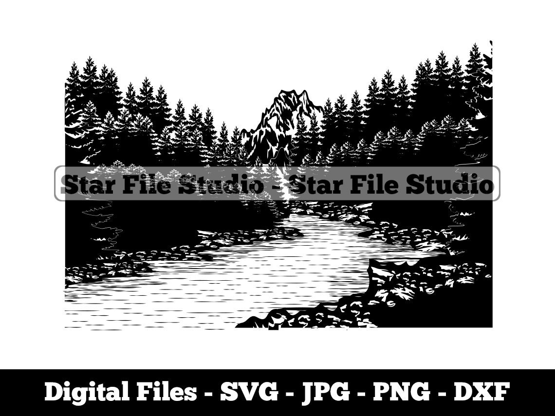 Forest River 4 Svg Park Svg River Svg Woods Svg Forest - Etsy New Zealand