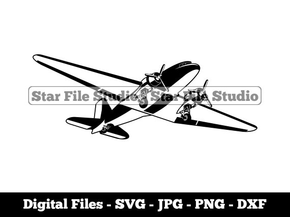 World War 2 Aircraft Svg WW2 Airplane Svg World War 2 | Etsy