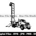 Workover Rig Truck #3 Svg, Oil Rig Svg, Drilling Svg, Workover Rig Png ...