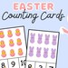 Easter Basket Counting Cards - Etsy