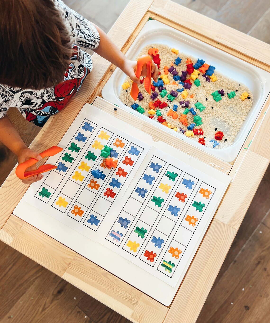 Sensory Bin Printables - Etsy