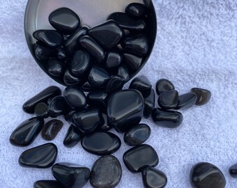 Tumbled Apache Tears - Etsy