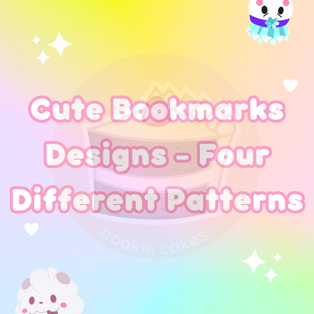 Cute Bookmarks | Bookmarks | Reading | Handmade | Cute Designs | Kawaii ...