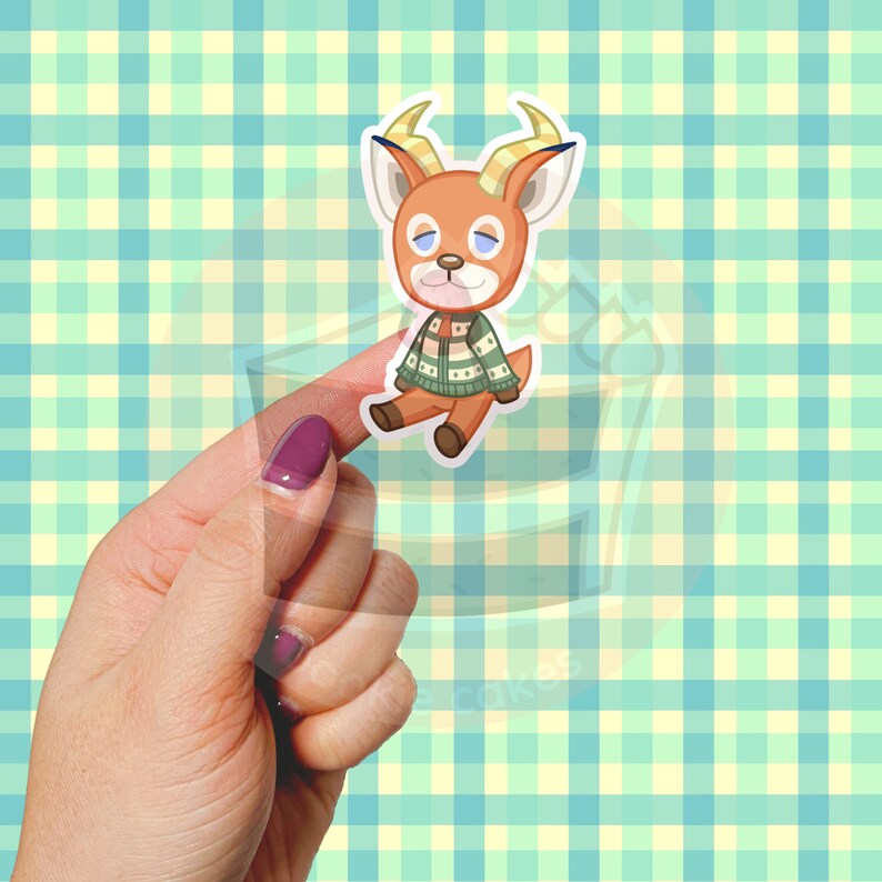 Animal Crossing Sticker Pack Easy Peel Stickers Die Cut - Etsy