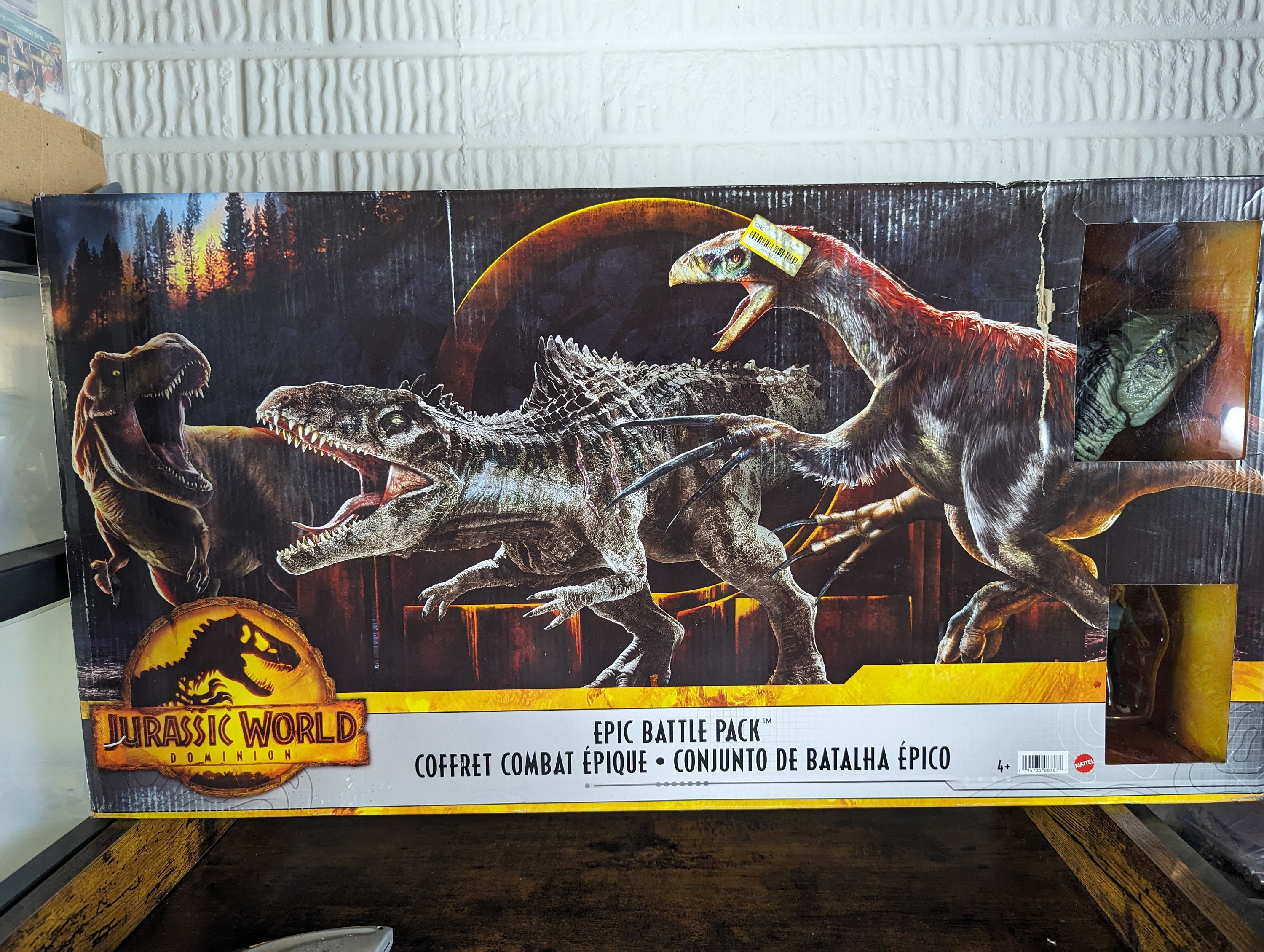 Jurassic World Dominion Epic Battle Pack Ellie Sattler T Rex Etsy