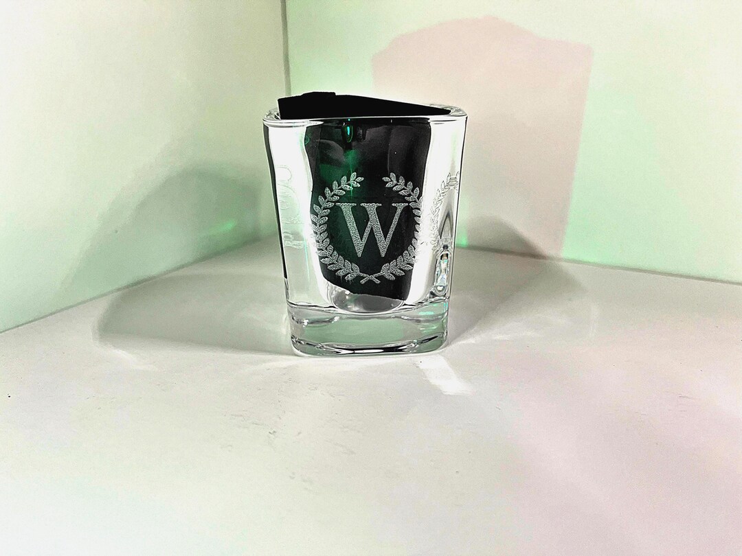 Personalized 2-ounce Shot Glass | Custom Laser Engraving - Etsy