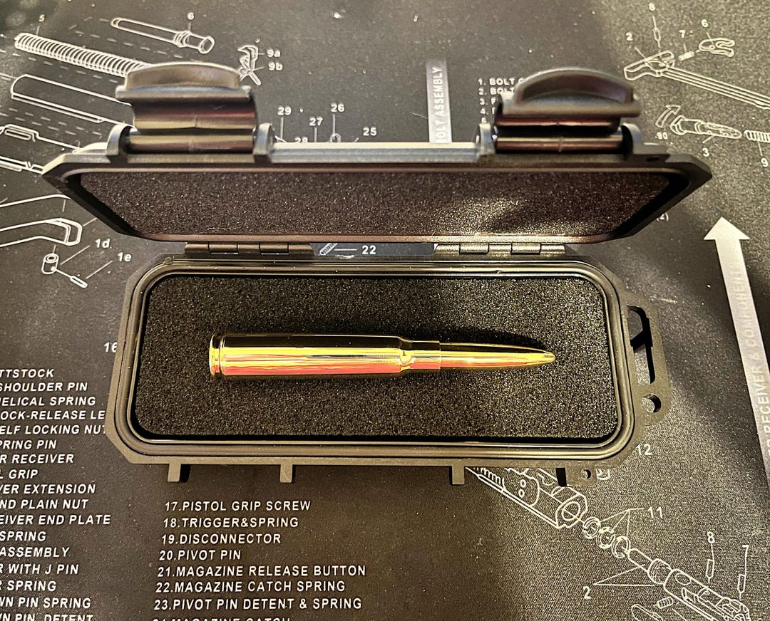 Personalized Bullet-shaped Laser Engraved Ball Bearing Pen – Durable ...