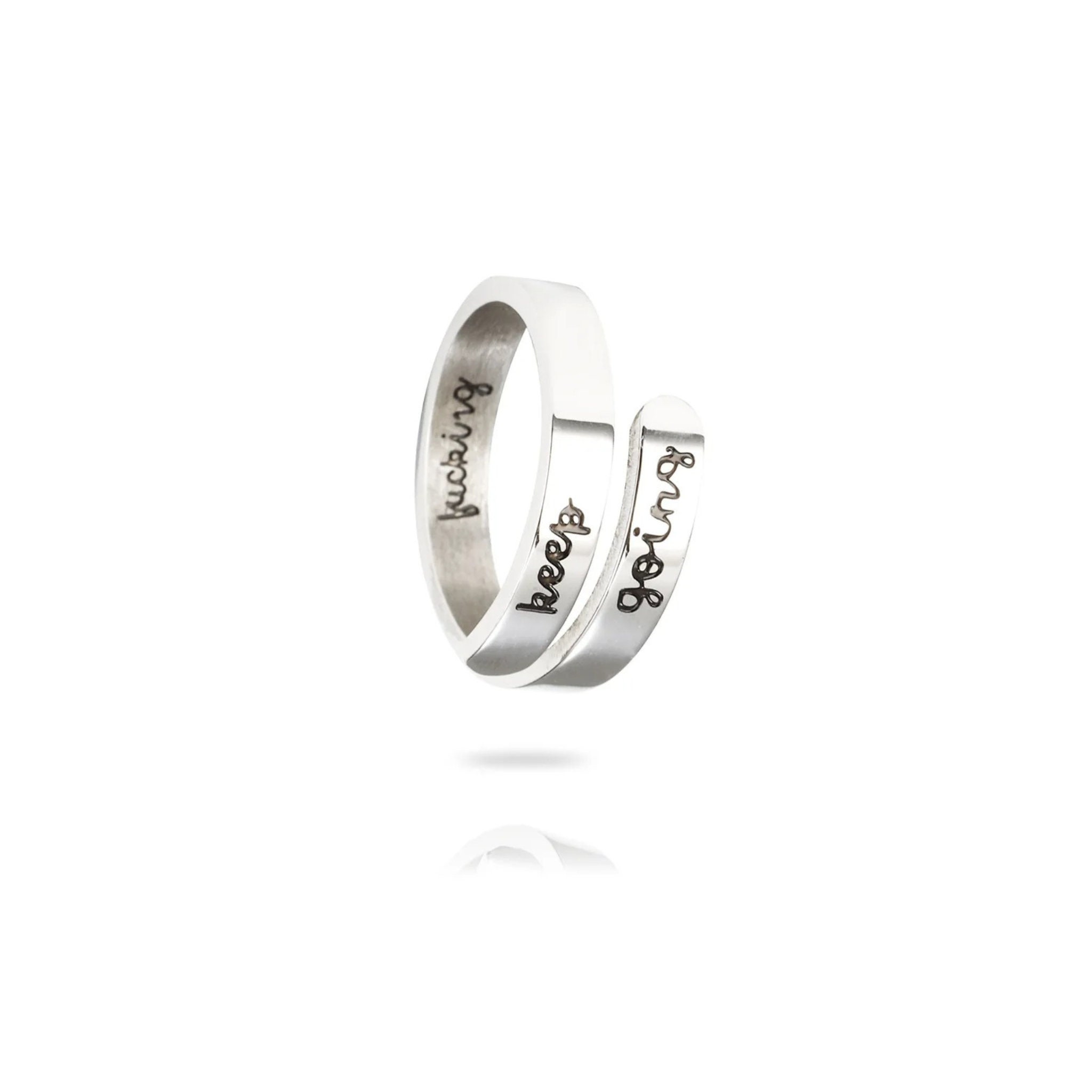 BTS Ring Inspirational Ring | Stainless Steel | No Rust Ring | Kpop BTS ...