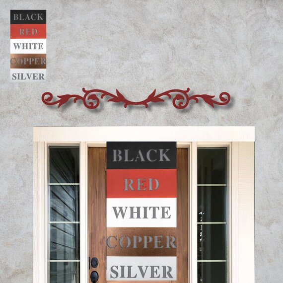 Scroll Door Toppers Metal Iron Scroll Over Door Decor | Wayfair