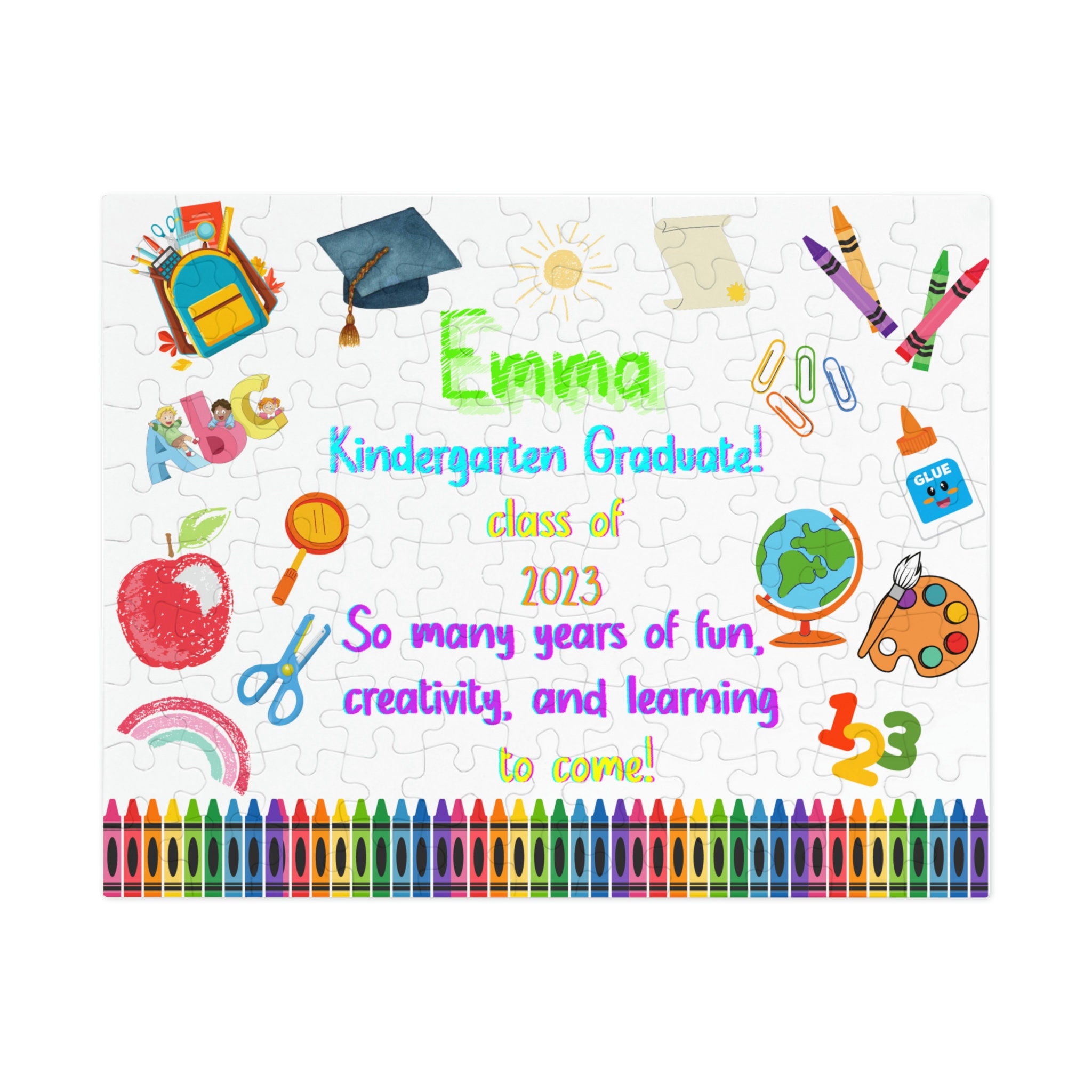 Personalized Preschool Graduation Gift, Personalized Kindergarten ...