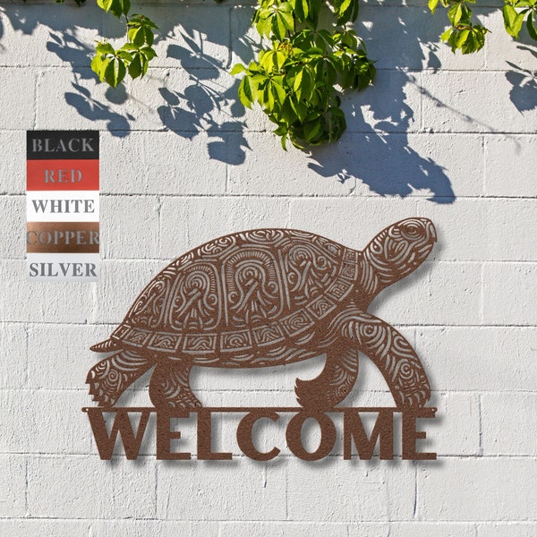 Turtle Wall Decor - Etsy