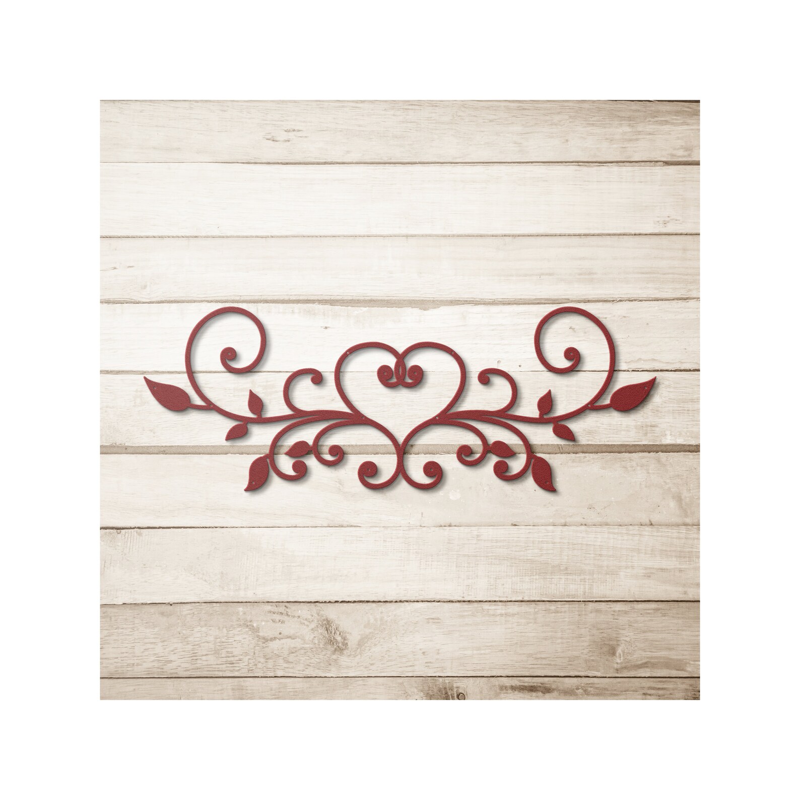 Farmhouse Wall Decor, Rustic Metal Scroll, Metal Wall Decor | Metal ...