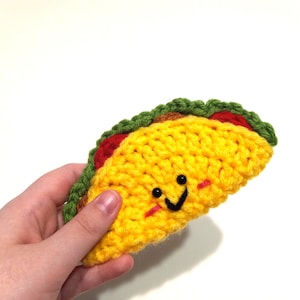 Crochet Taco Pattern - PDF Instructions Only - Etsy
