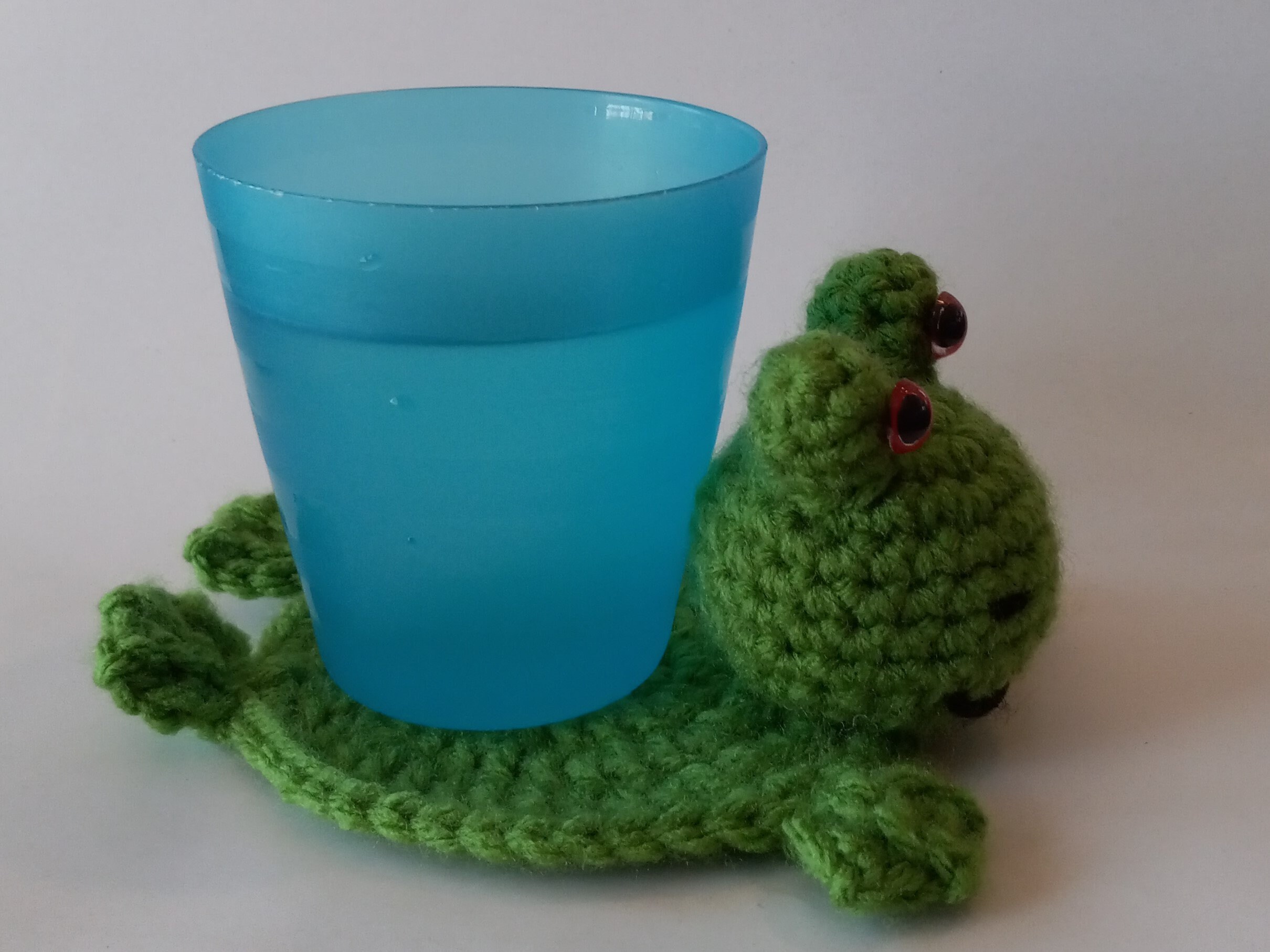 Crochet Frog Coaster Pattern Animal Coaster PDF Instructions Only - Etsy