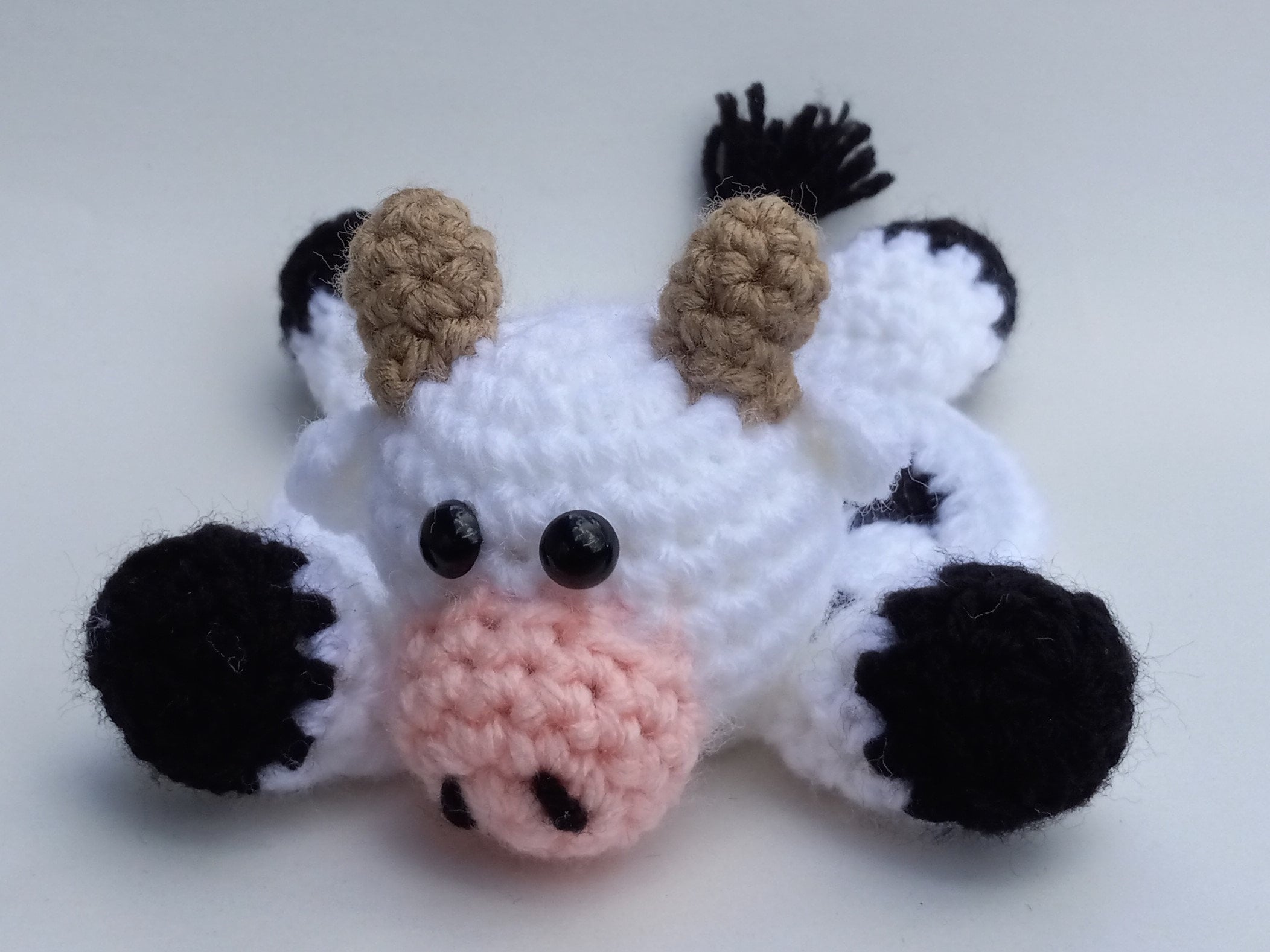 Crochet Cow Coaster Pattern Animal Coaster - Etsy