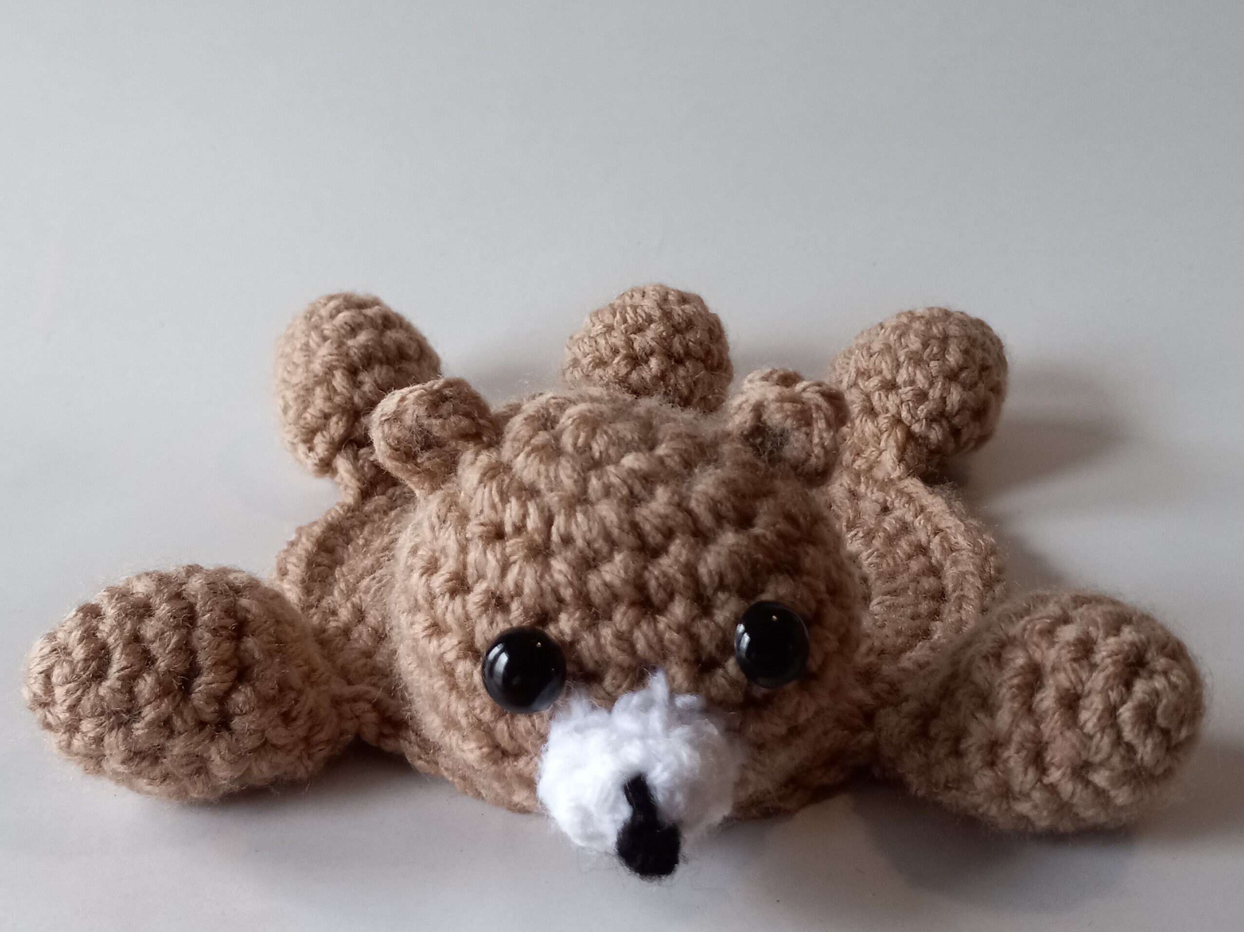 Crochet Bear Coaster Pattern Animal Coaster PDF Instructions Only - Etsy