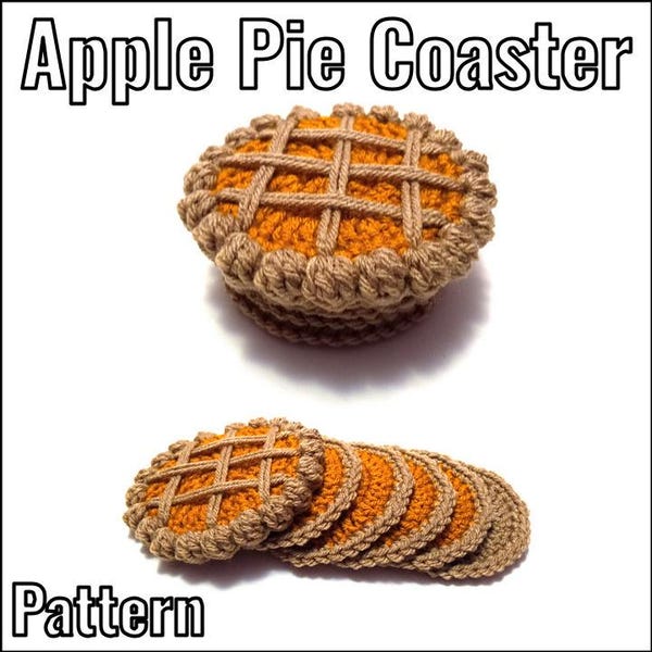 Apple Coasters - Etsy
