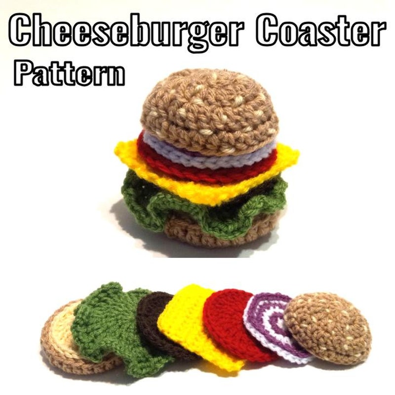 Crochet Cheeseburger - Etsy