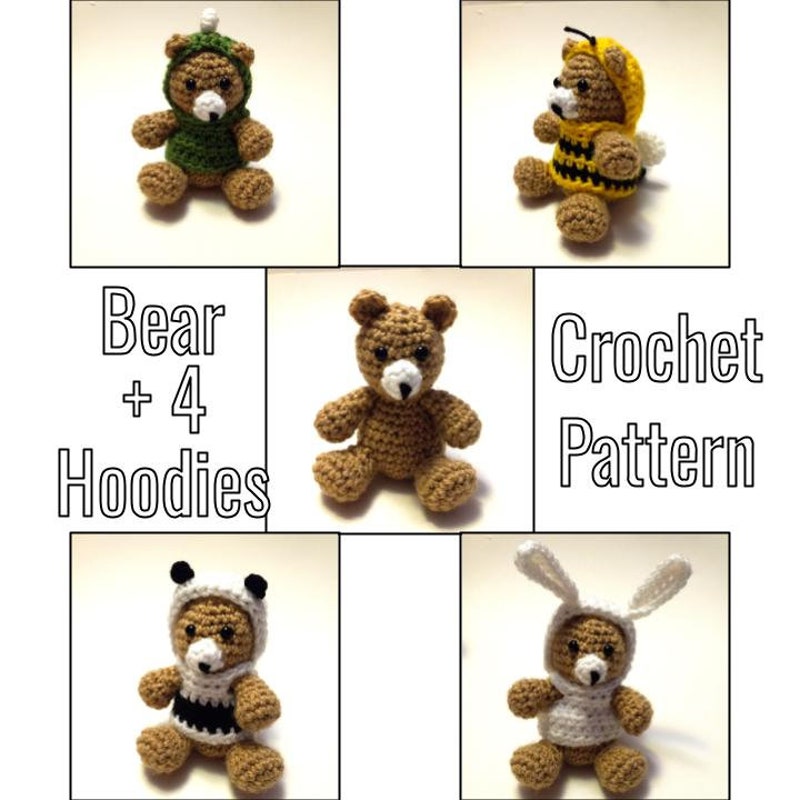 Crochet Bear Pattern - Etsy