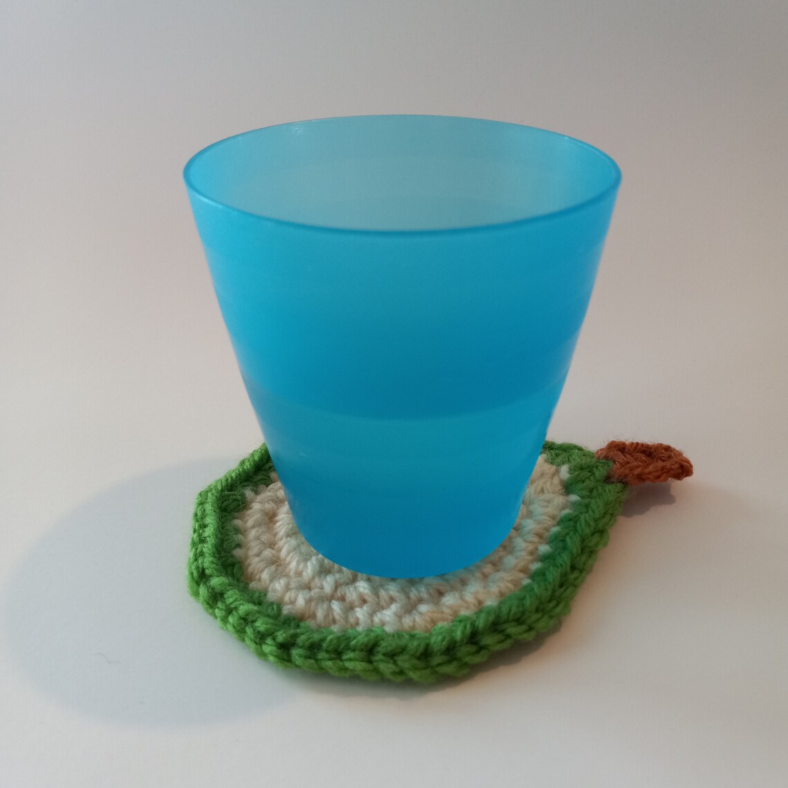 Crochet Pear Coaster Pattern PDF Only - Etsy