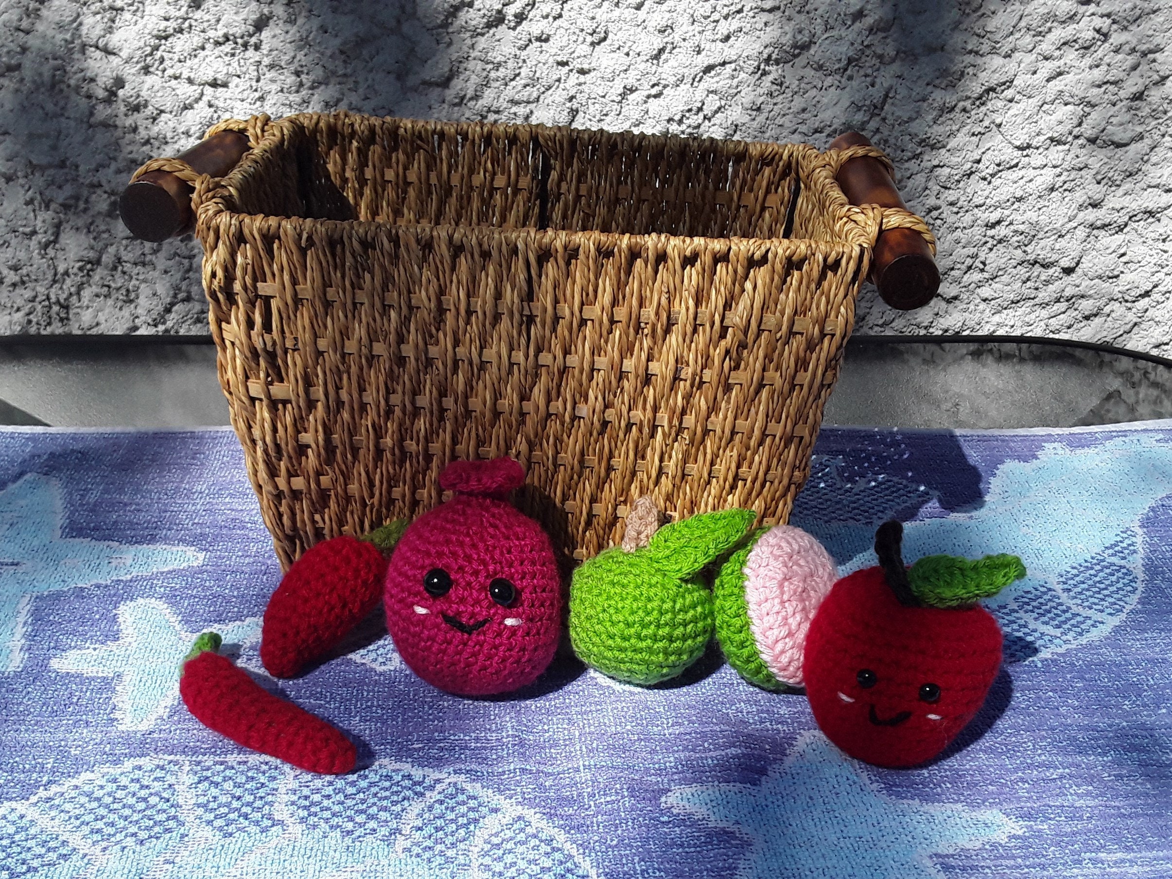 54 Fruit and Vegetable Crochet Patterns PDF - Etsy