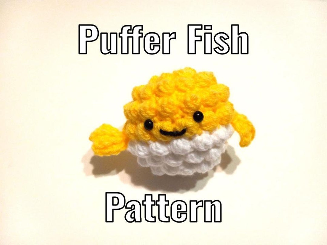 Crochet Puffer Fish Pattern - PDF Instructions Only - Etsy