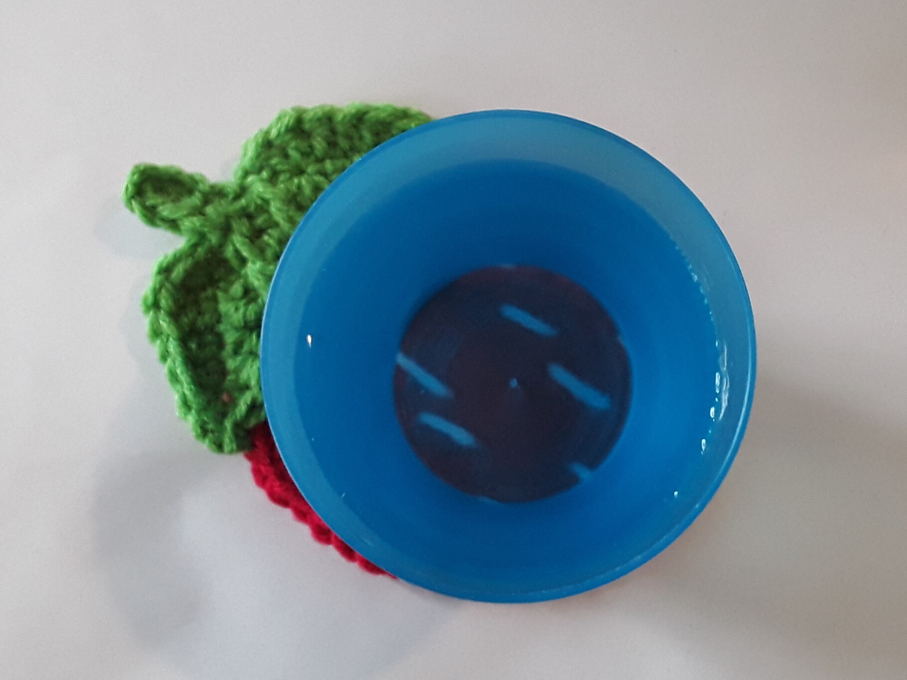 Crochet Strawberry Coaster Pattern PDF - Etsy