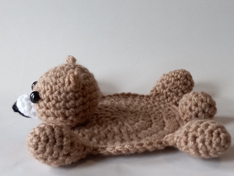 Crochet Bear Coaster Pattern Animal Coaster PDF Instructions Only - Etsy
