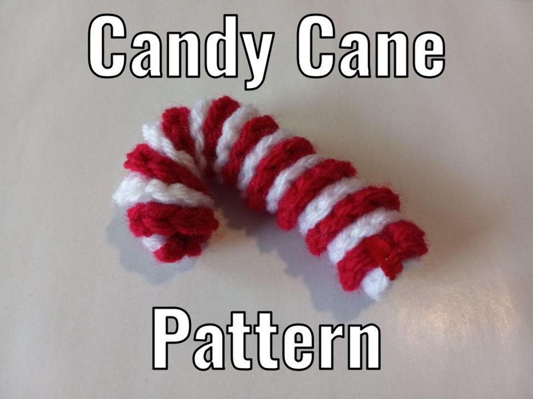 Crochet Candy Cane Pattern PDF Only - Etsy