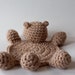 Crochet Bear Coaster Pattern Animal Coaster PDF Instructions Only - Etsy