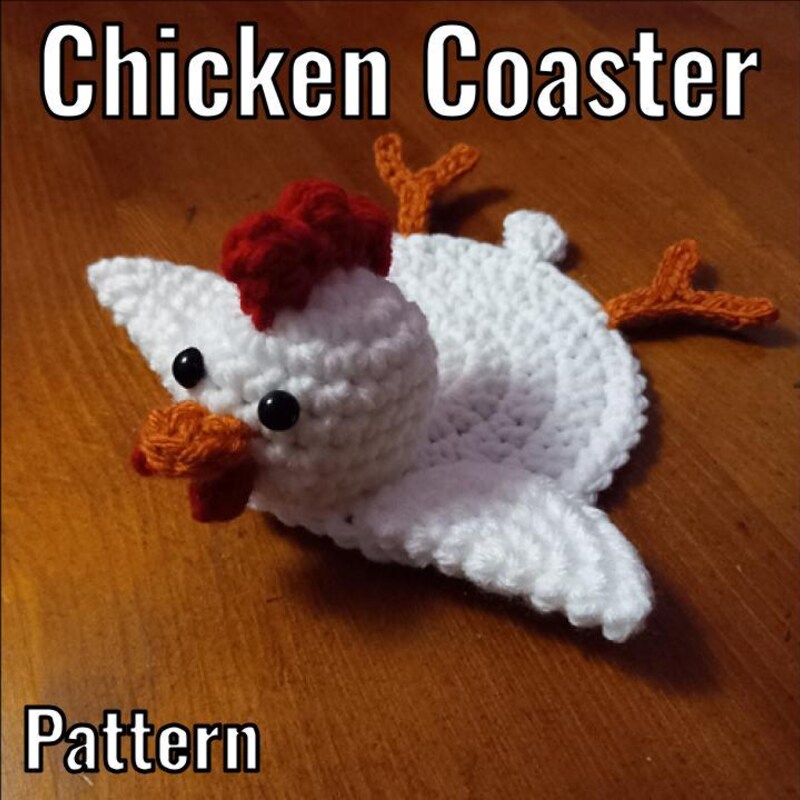 Crochet Bird Coaster Pattern - Etsy